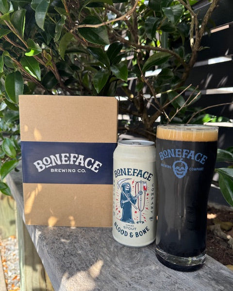 Glass and 440ml Can Gift Pack – Boneface Brewing